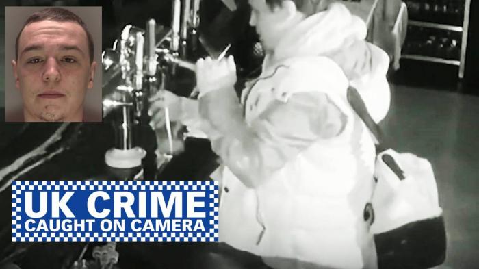 Shots! :: 'Dumb' crooks CCTV: Thief pours himself a pint | UK Crime ...